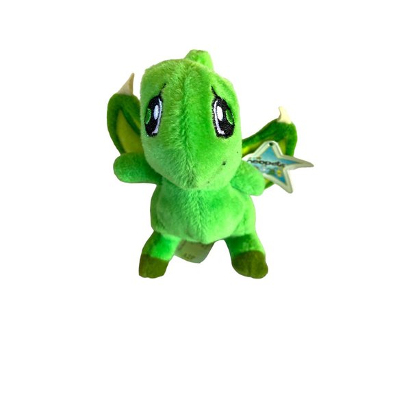 Neopets | Toys | Mcdonalds Neopets Green Shoyru Dragon 4 Plush | Poshmark
